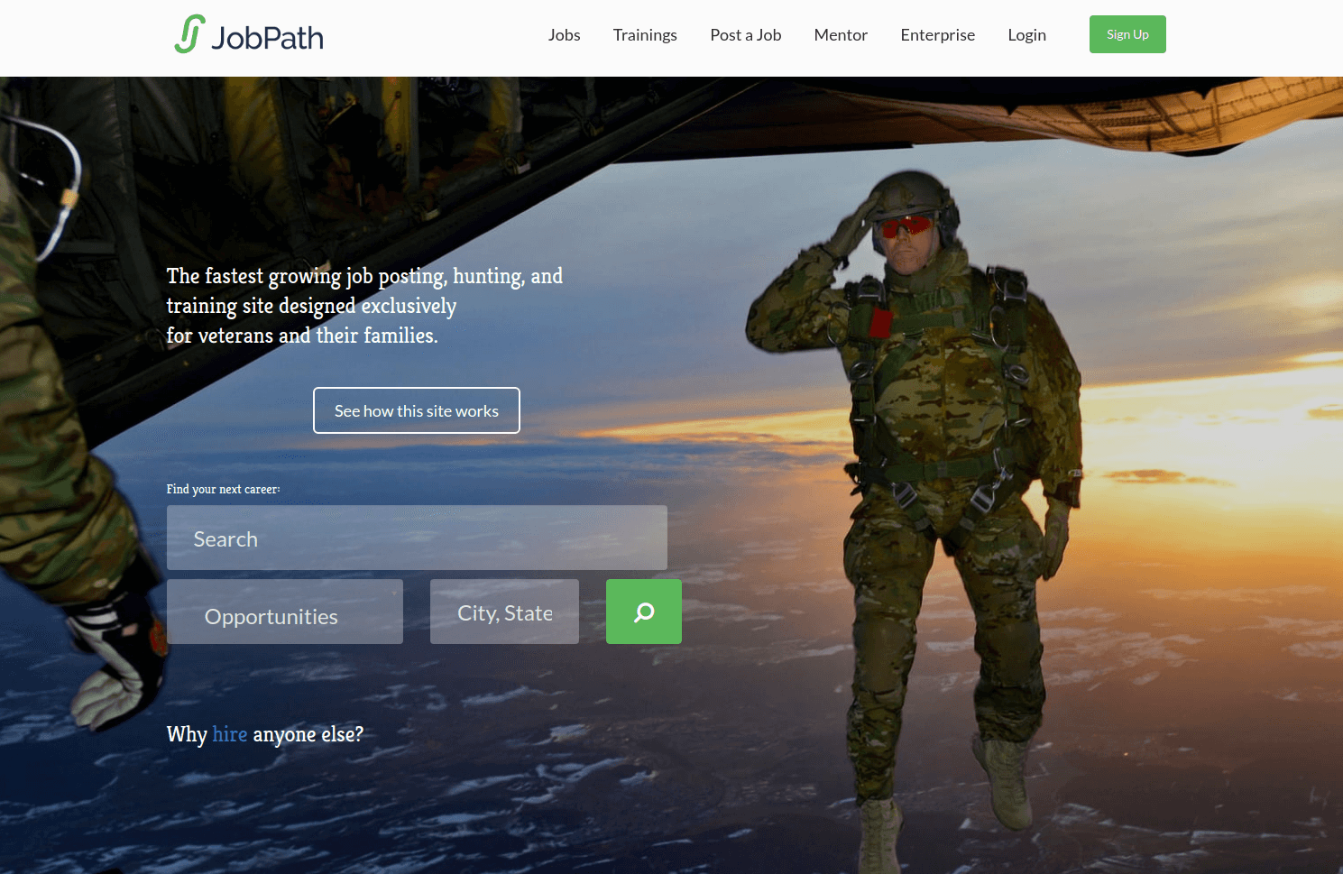 Home | Jobs For Military Veterans | TNAA